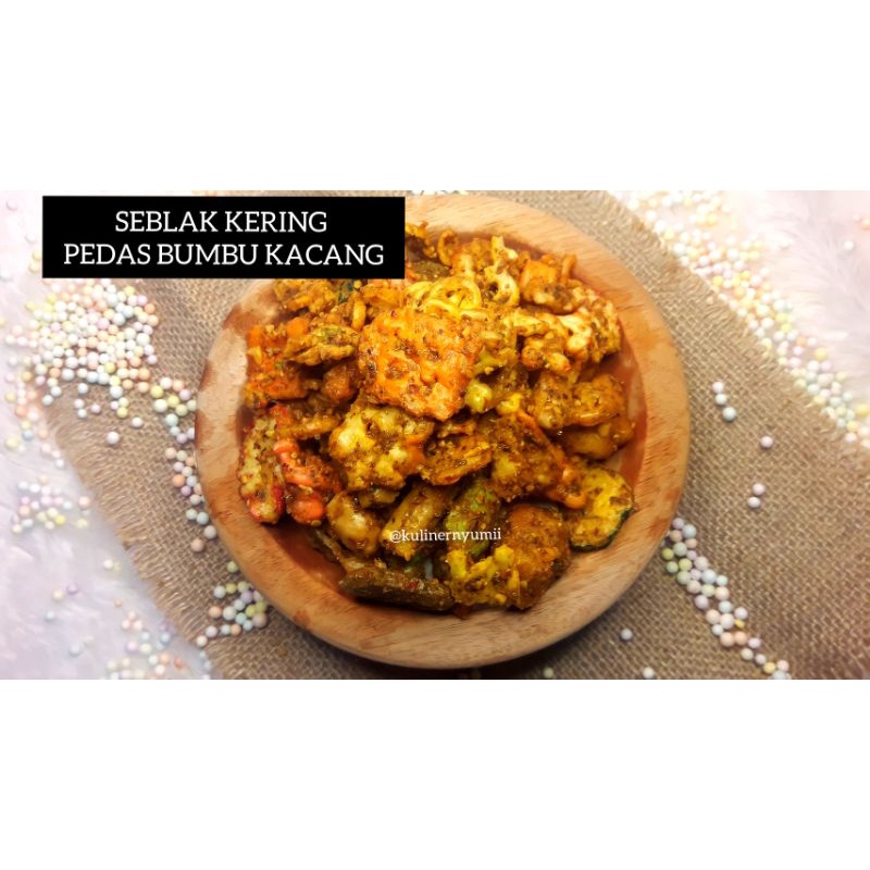 Jual SEBLAK KERING PEDAS BUMBU KACANG VIRAL BUAYAN | SEBLAK KERING ...