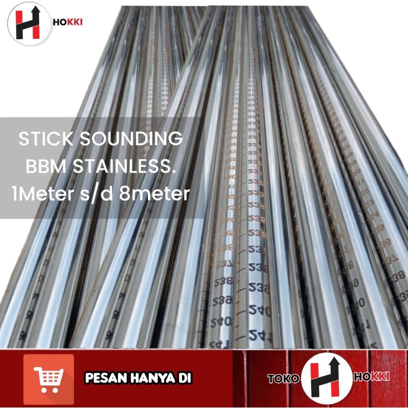 Jual STICK SOUNDING 4 METER STAINLESS - STIK SONDING 4 METER STENLIS ...