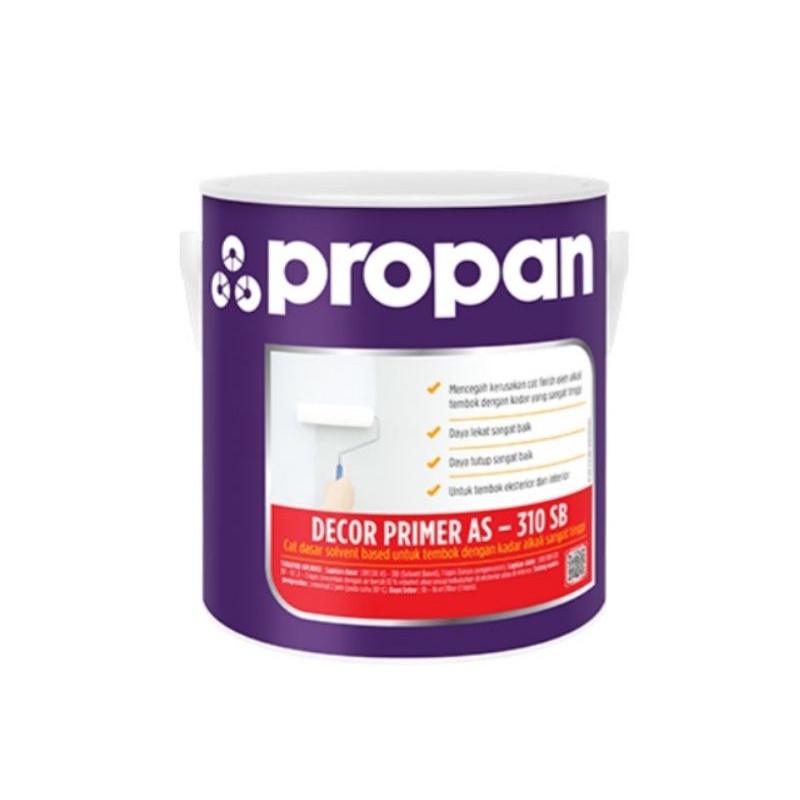 Jual PROPAN DECOR ALKALI AS - 310 Cat Dasar Tembok Exterior 2.5Liter ...
