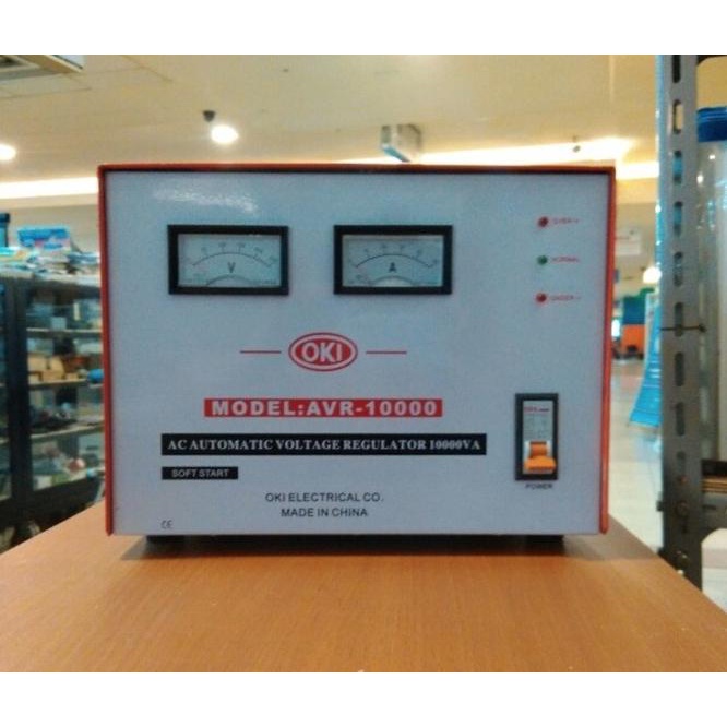 Jual Stabilizer Stabiliser 10000 Watt Stavol Oki Avr-10000 Ori 100% ...