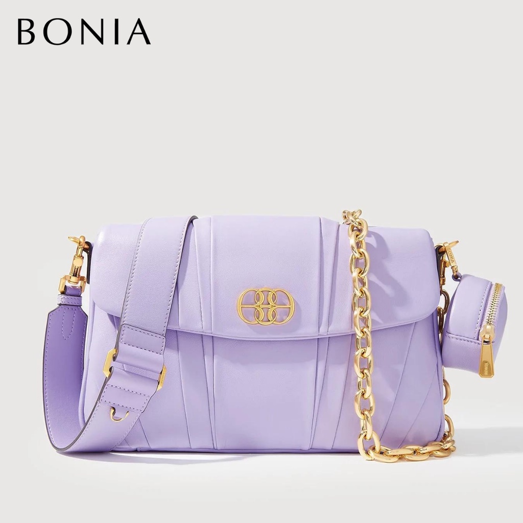 Jual Bonia - Croissant Soft Trunk Purple Paste | Shopee Indonesia