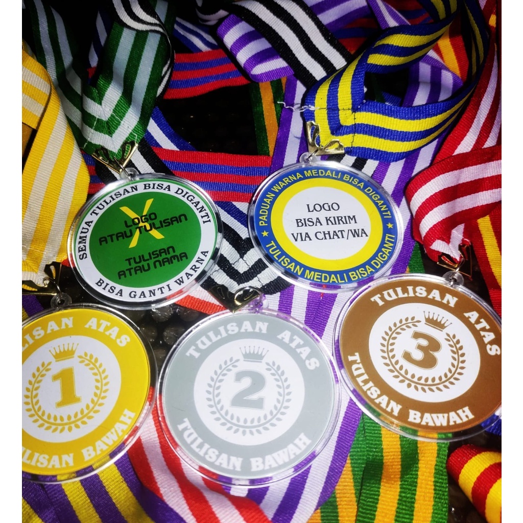 Jual Medali Custom - Desain Mendali Kelulusan Wisuda Lomba Perlombaan ...