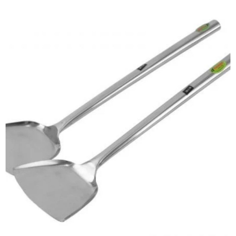 Jual Sodet Codet Stainless 40 cm Tebal / Spatula Sutil Wajan Jumbo ...