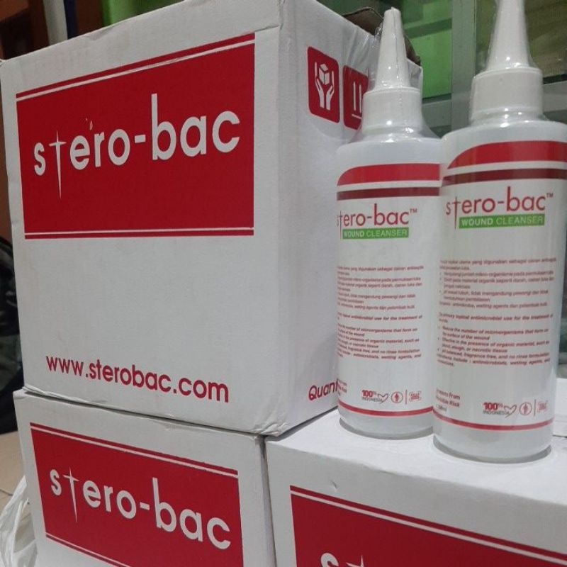 Jual Sterobac Pencuci Luka 200ml | Shopee Indonesia