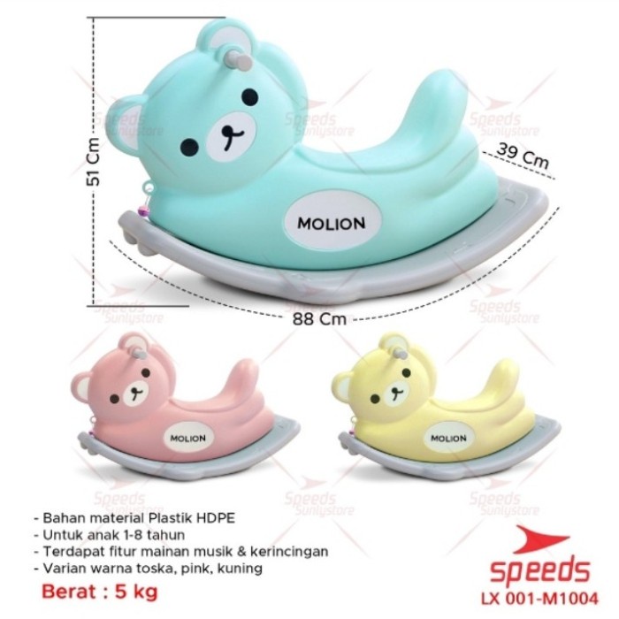 Jual Mainan Kuda Kudaan Anak Rocking Horse - Alas 200x180cm - Blue ...