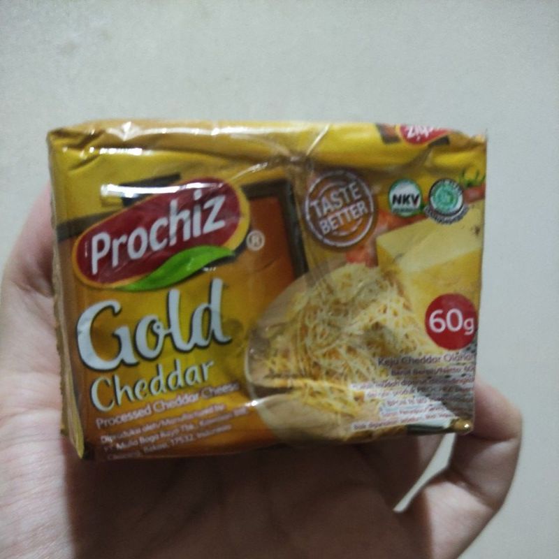 Jual Prochiz Cheddar Gold 60 gr | Shopee Indonesia