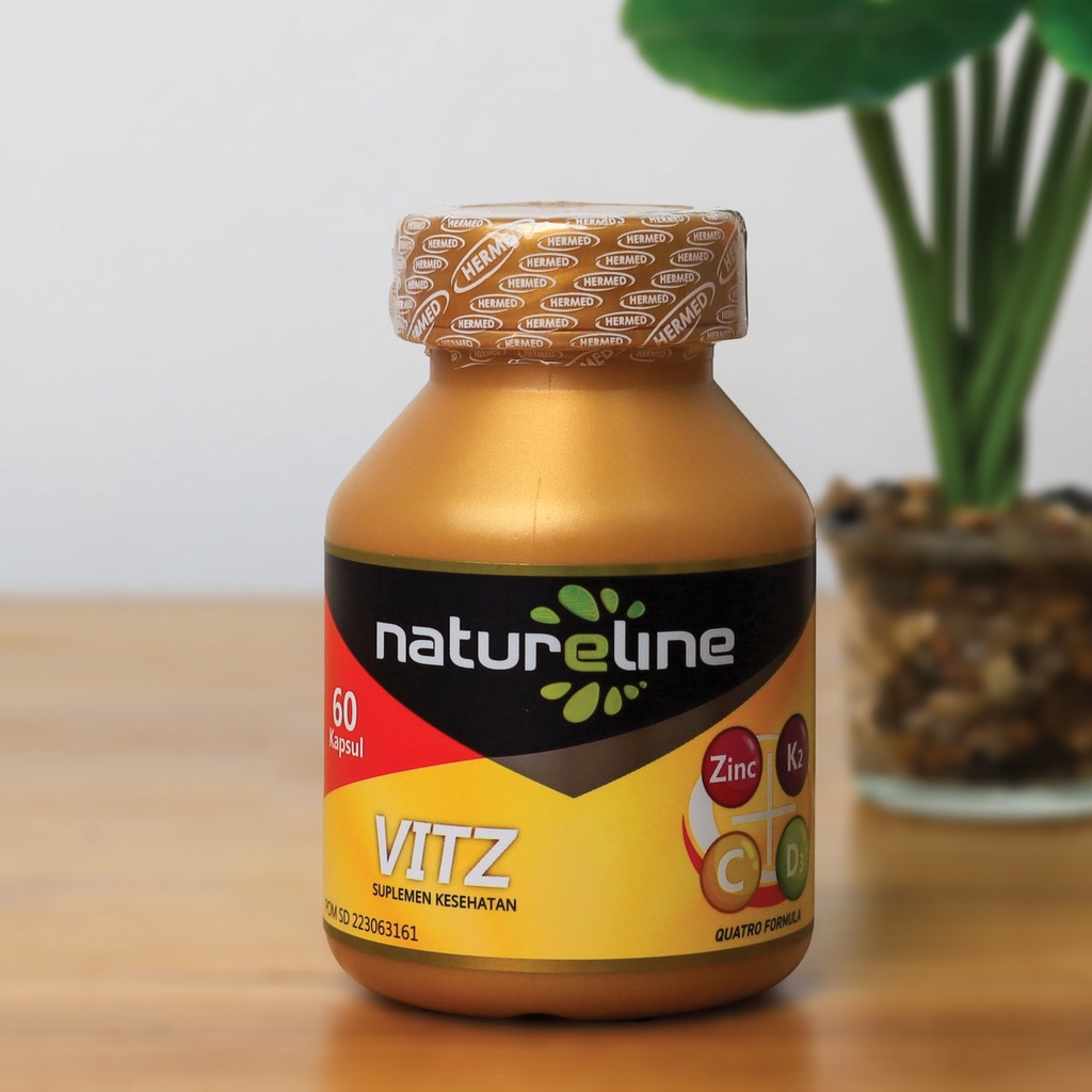 Jual Natureline VITZ 60 kapsul - Zinc Vitamin C D3 K2 | Shopee Indonesia