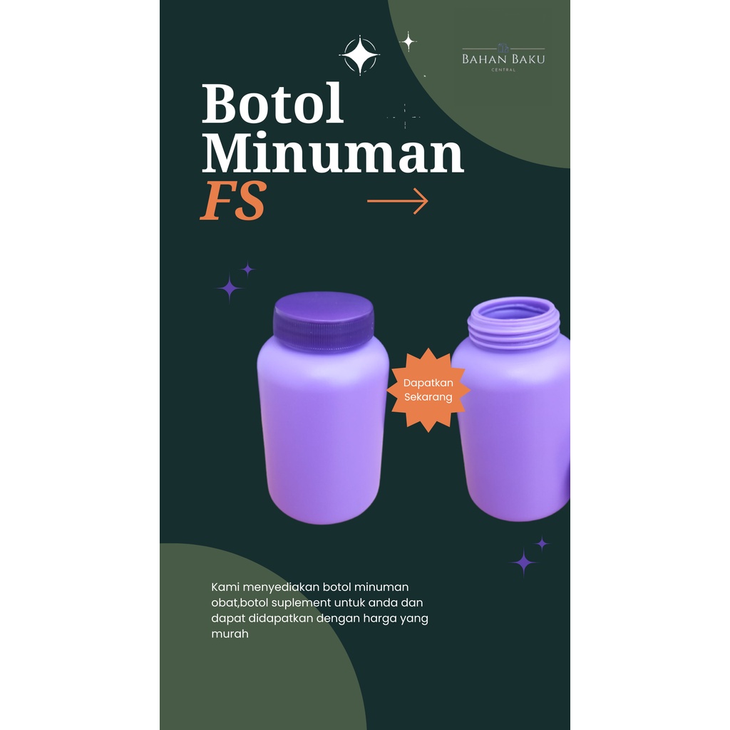 Jual Botol FS/Botol Jamu/Botol Obat/Botol Suplemen 120ml Ungu PBB ... Jual Botol FS/Botol Jamu/Botol Obat/Botol Suplemen 120ml Ungu PBB ...
