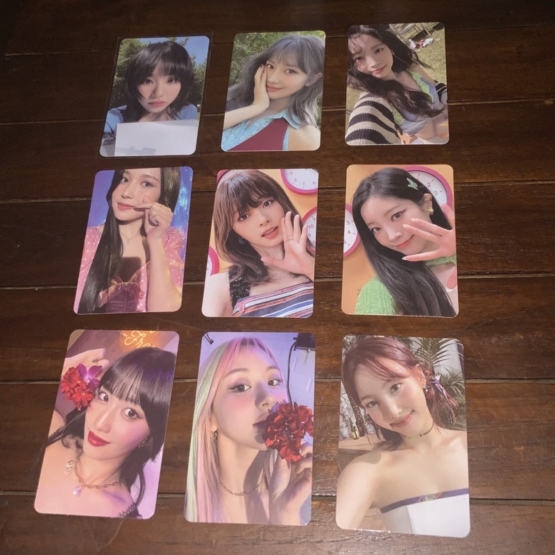 Jual twice official photocard (between 1&2, taste of love) chaeyoung momo dahyun mina tzuyu ...
