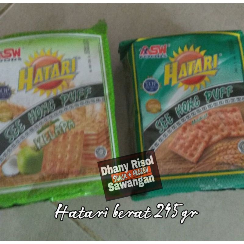 Jual Hatari see hong puff malkist berat 245gr | Shopee Indonesia
