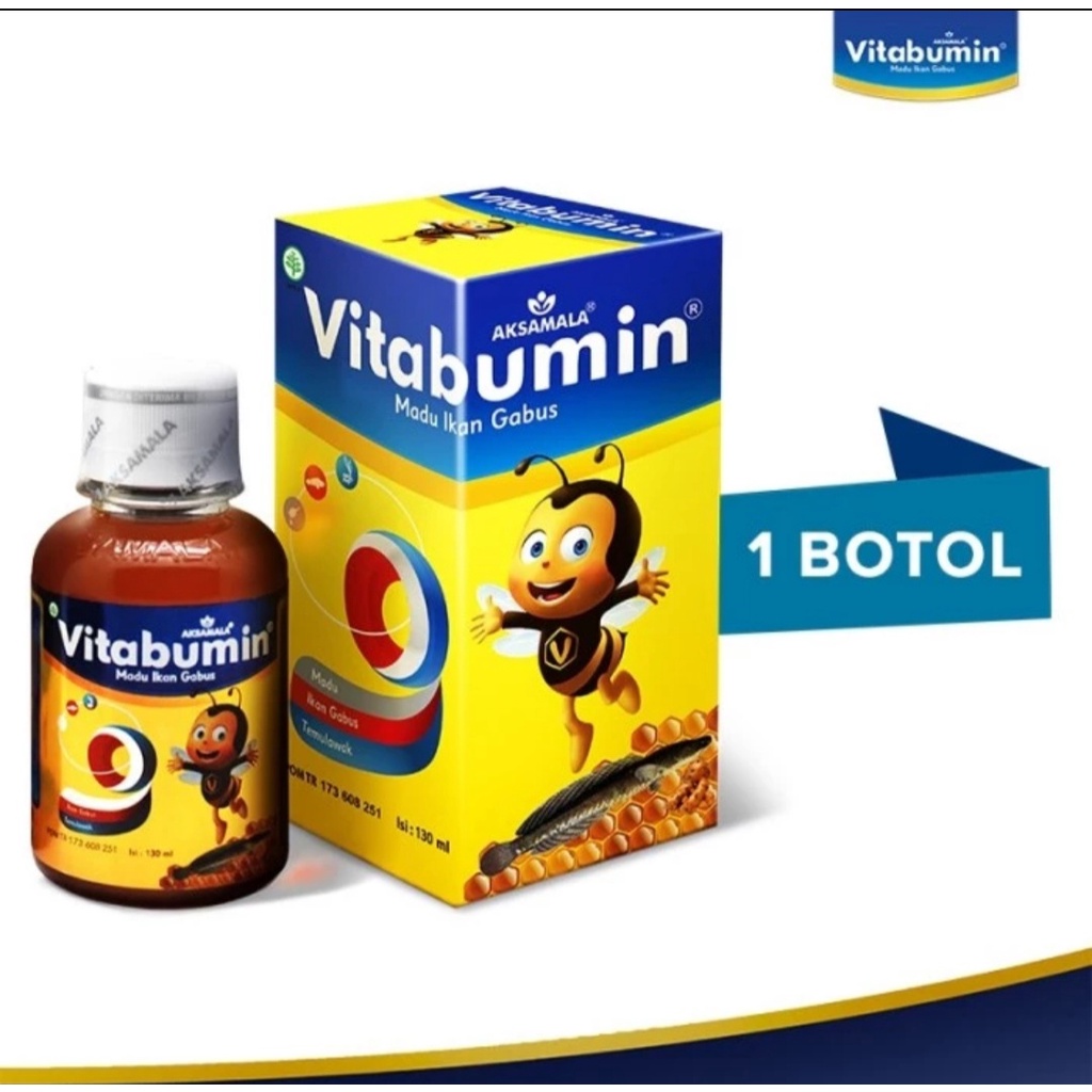 Jual Vitabumin Vitamin Botol 60/130ml | Shopee Indonesia