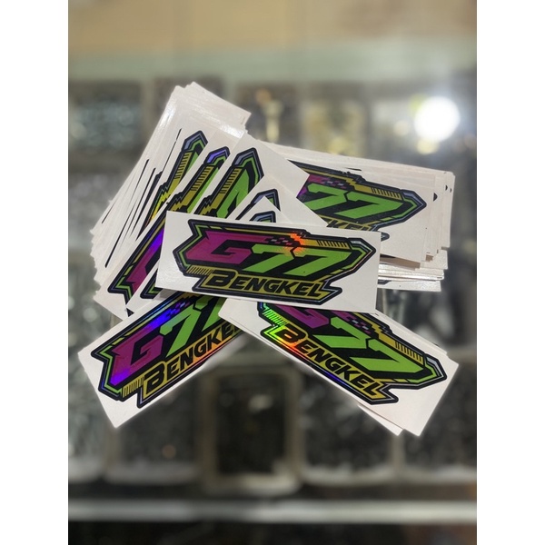 Jual Stiker G77 bengkel original produk | Shopee Indonesia