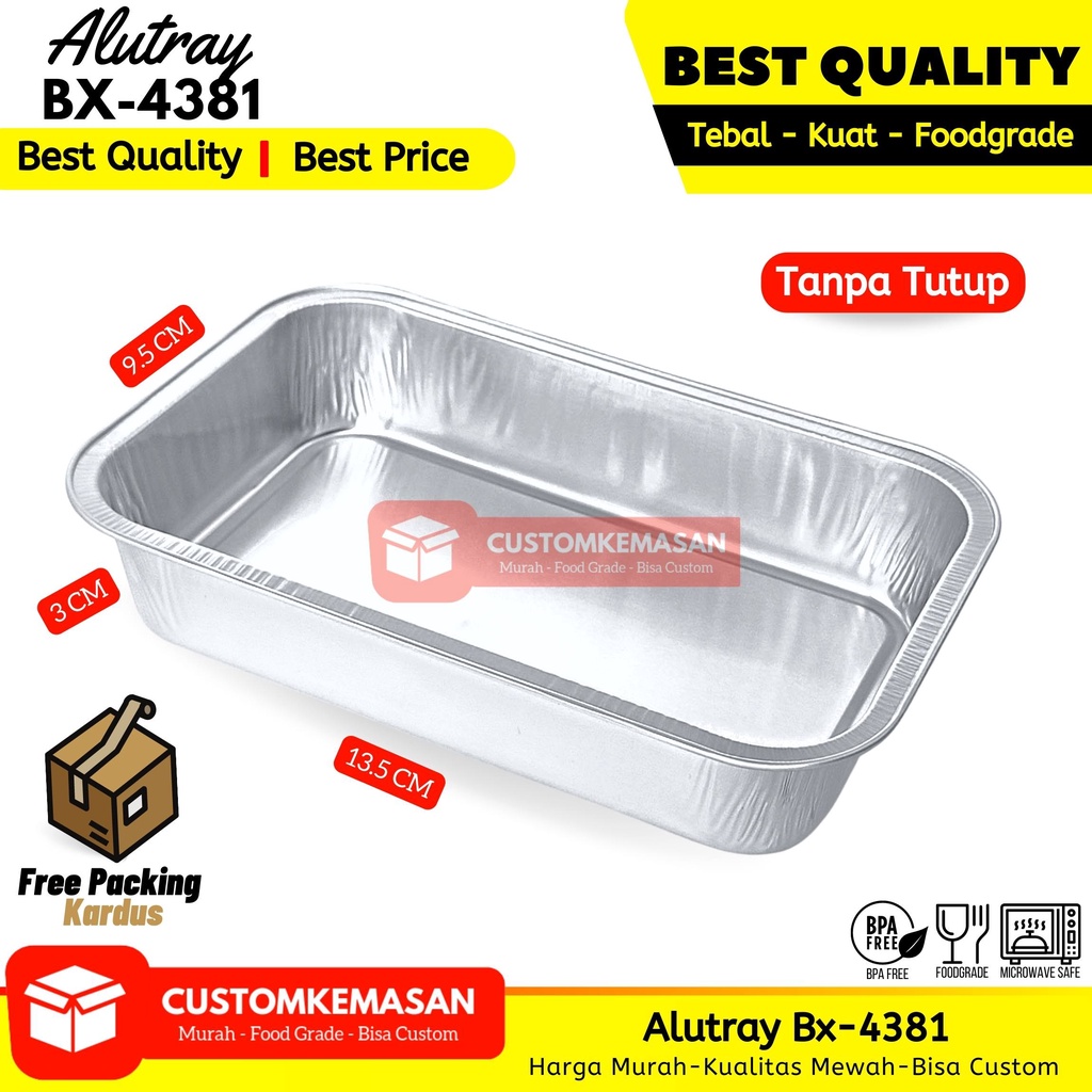 Jual Alumunium Foil Tray AX-350 / Alumunium Foil Bx-4381 / Alumunium ... Jual Alumunium Foil Tray AX-350 / Alumunium Foil Bx-4381 / Alumunium ...