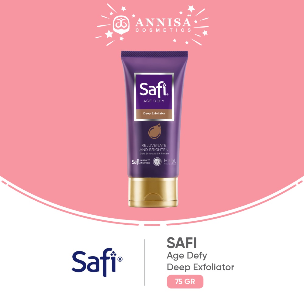 Jual Safi Age Defy Anti Aging Deep Exfoliator Face Scrub 75gr ...