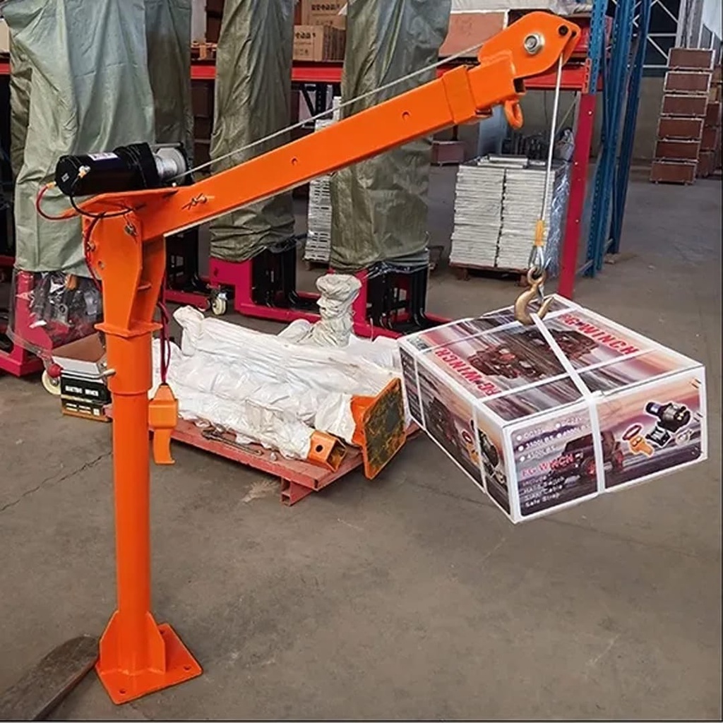 Jual Mini Truck Crane Lifting Crane Katrol Mobil Truk 500KG 500 kg 12V ...