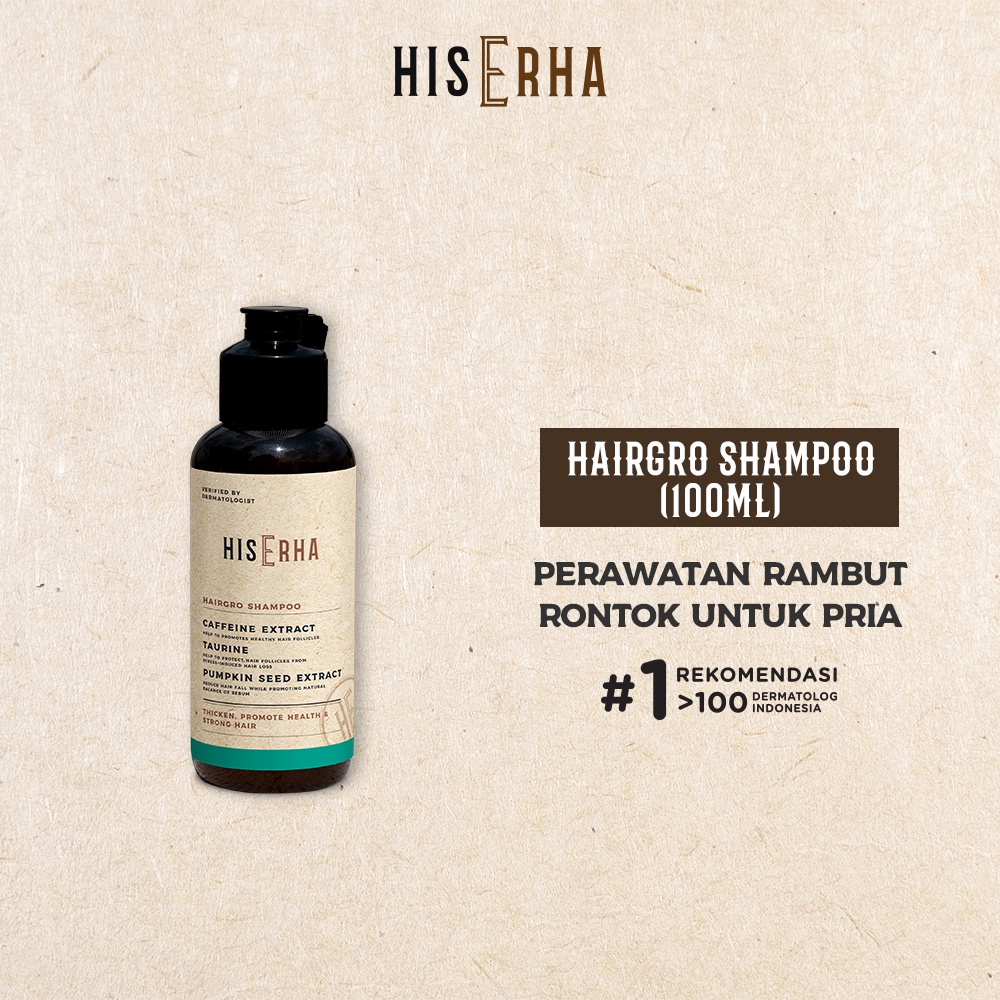 Jual HIS ERHA Hairgro Shampoo 100 ml - Sampo Anti Rontok & Penumbuh ...