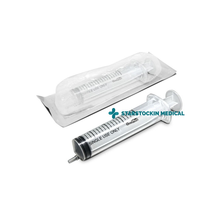 Jual Spuit 20 cc Onemed Spoit Syringe Eccentric Tip Lubang Samping Pcs ...