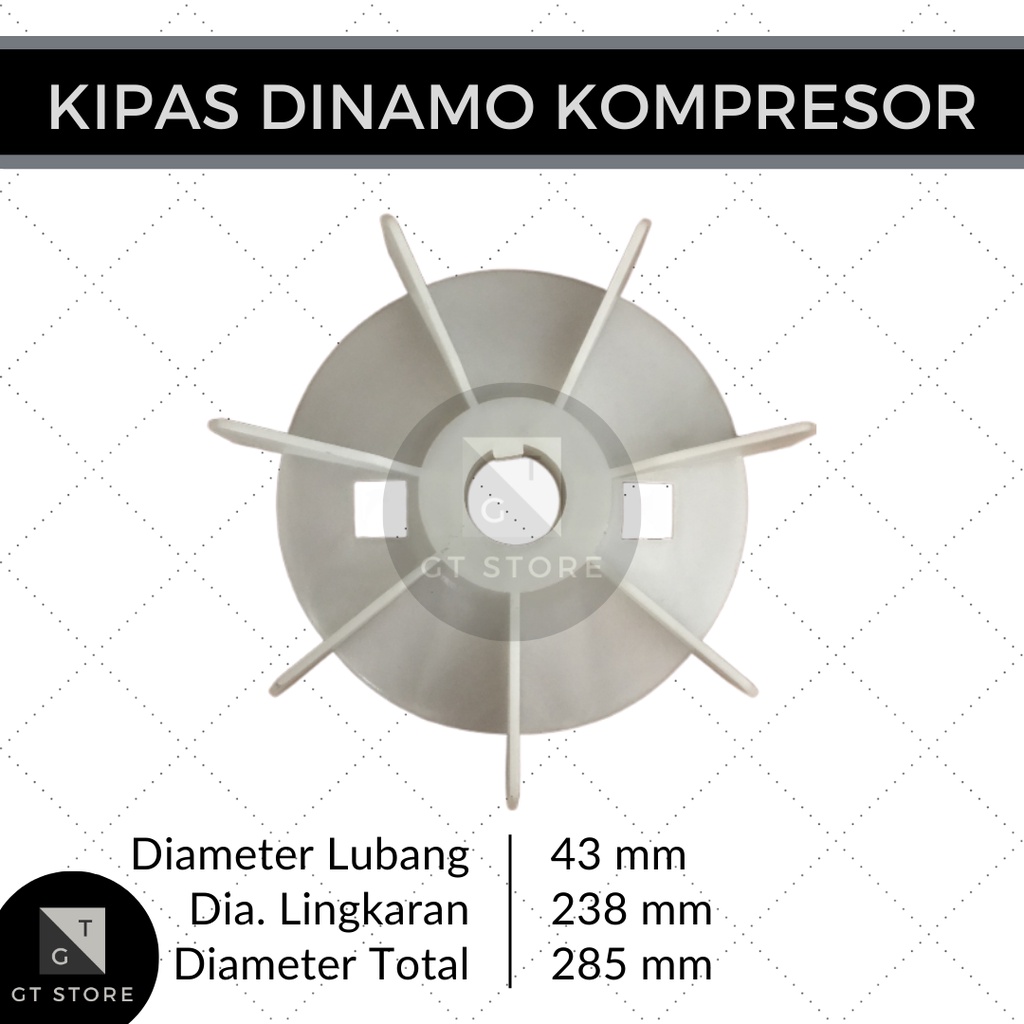 Jual Kipas Dinamo Elektro Motor Kompresor Angin 15 HP 20 HP | Shopee ...