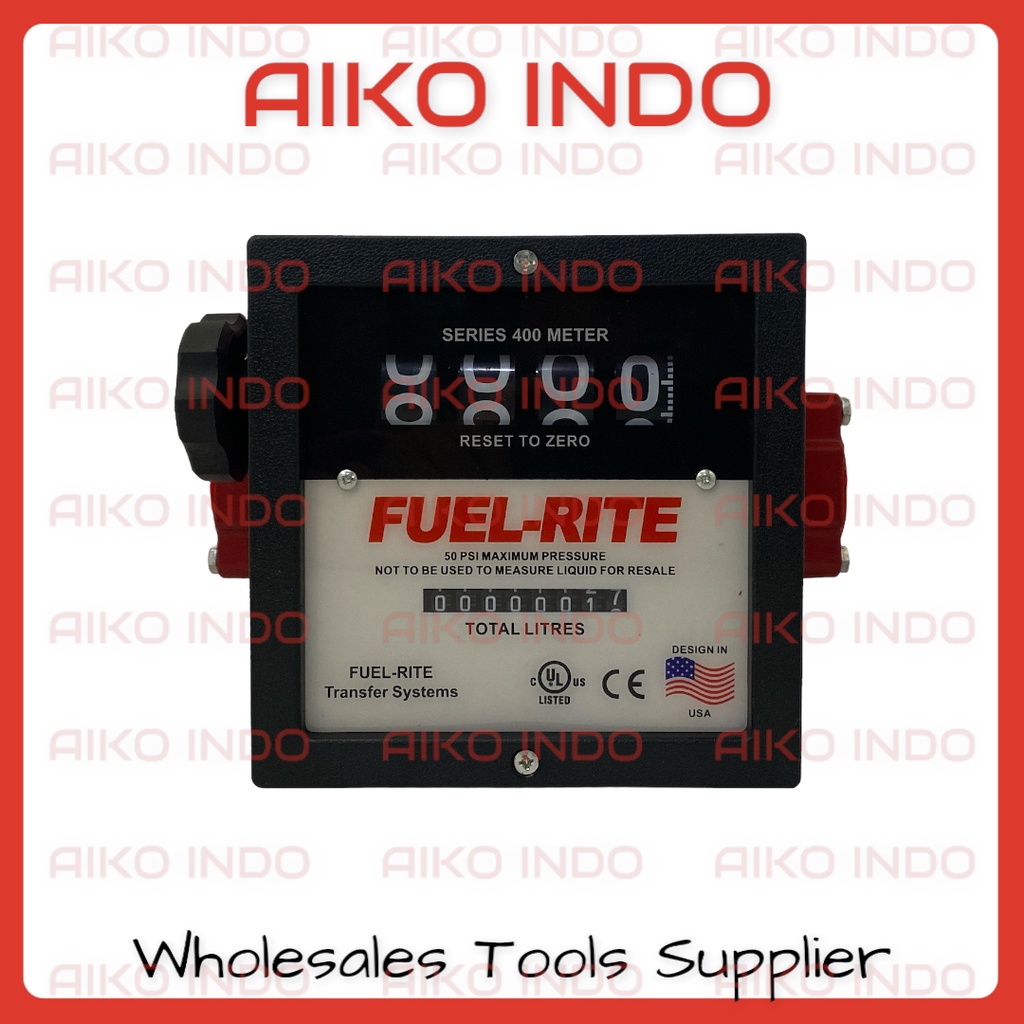 Jual Flow Meter FUEL RITE FUEL-RITE 4digit 1,5inch - Flowmeter Minyak ...
