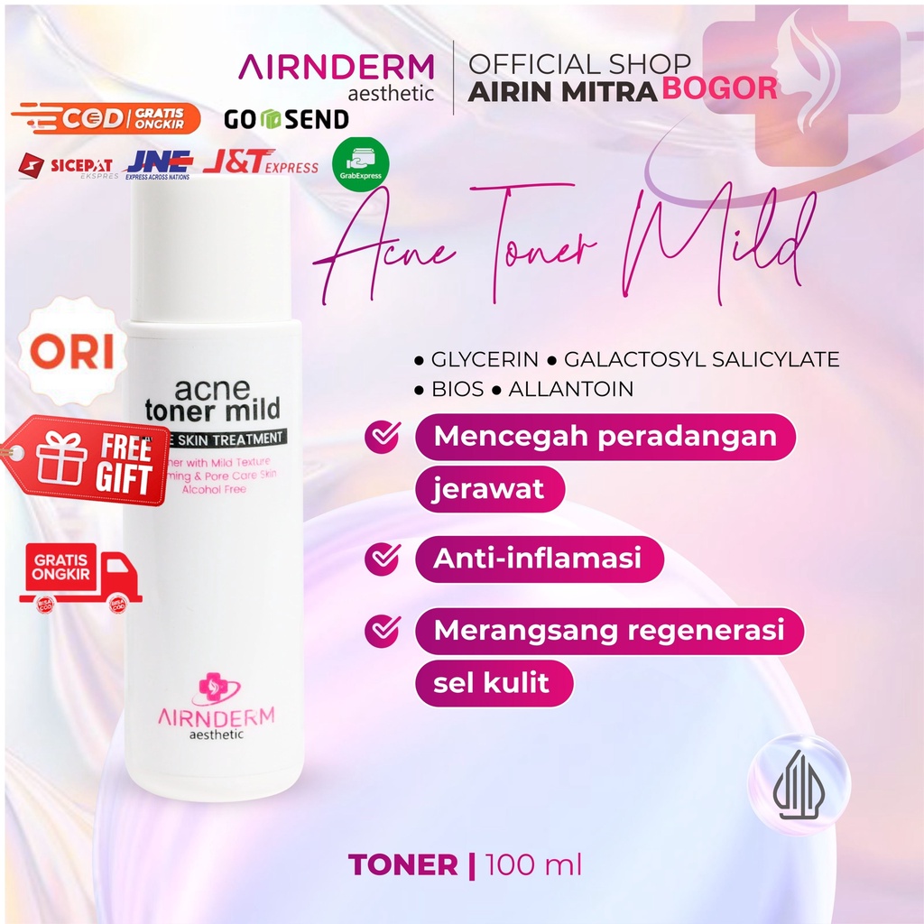 Jual Airin Acne Toner Mild Airnderm Aesthetic (by AIRIN BEAUTY ...