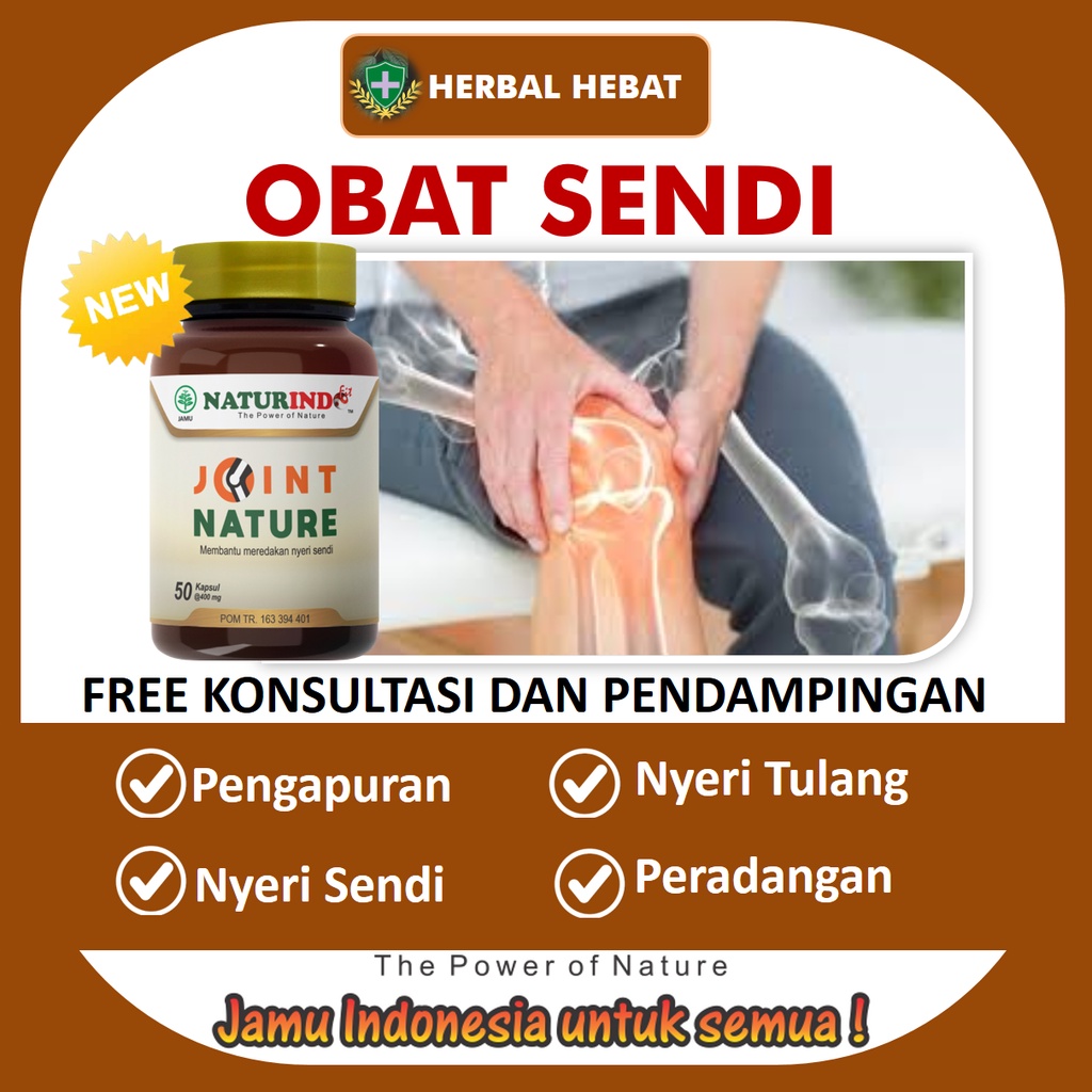 Jual Obat Nyeri Sendi Pengapuran Sendi Kesehatan Tulang Naturindo Joint ...