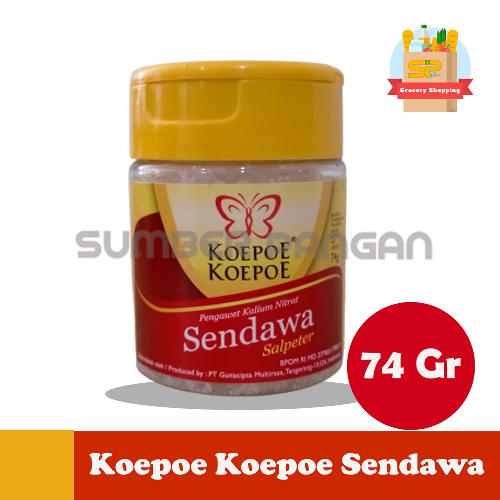 Jual Sendawa Koepoe 74Gr/ koepoe koepoe sendawa pengempuk daging ...
