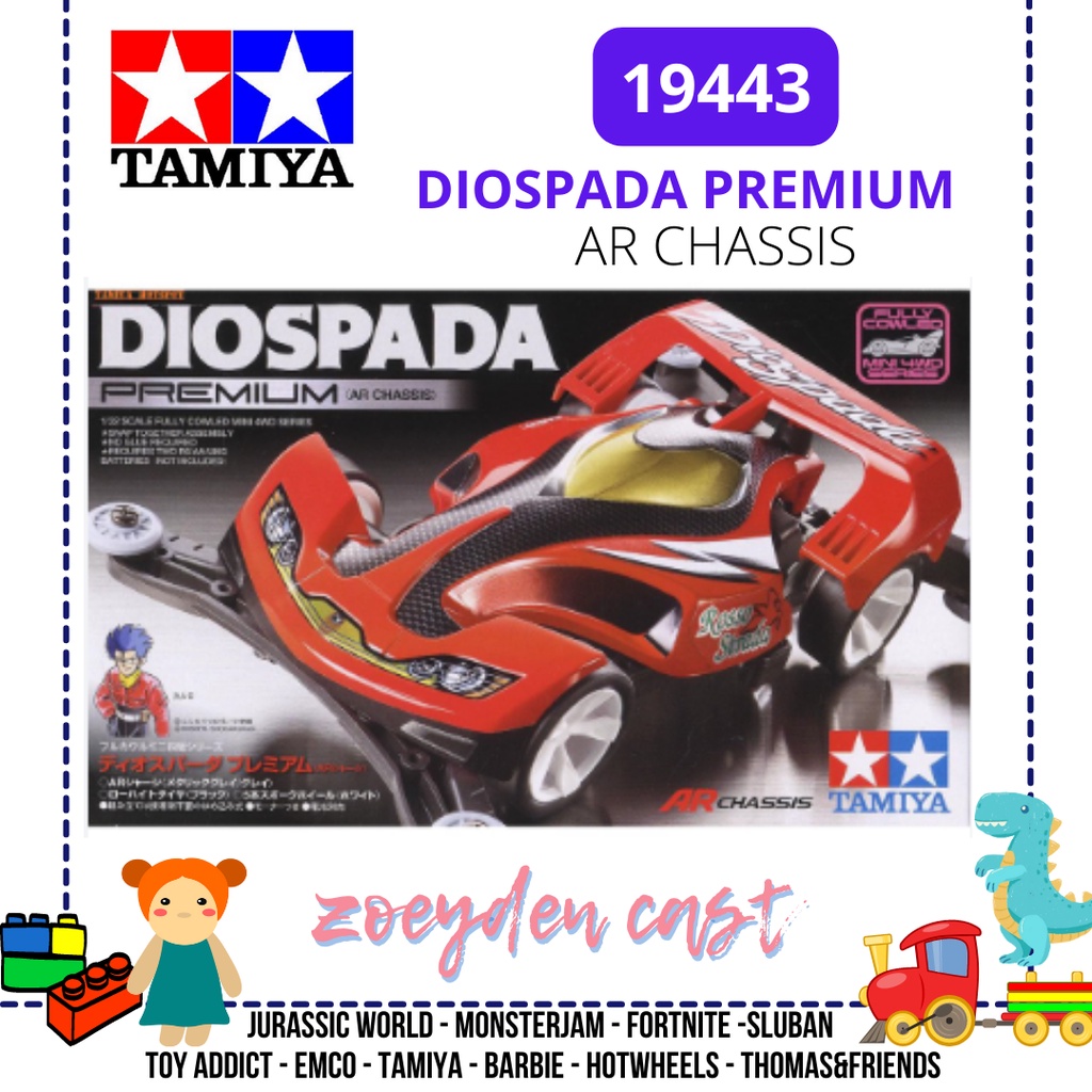 Jual tamiya 19443 diospada premium ar chassis | Shopee Indonesia