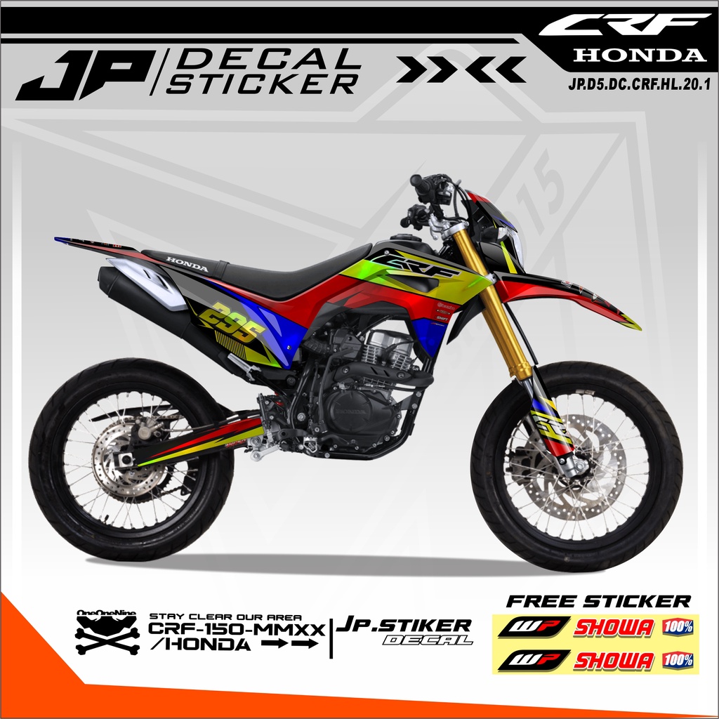 Jual Stiker Motor CRF 150L Full body - Dekal Sticker Hologram CRF 150 L D5 JP-020 | Shopee Indonesia