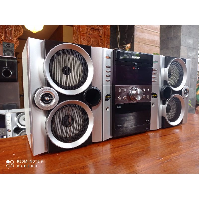 Jual RADIO TAPE COMPO POLYTRON TYPE FUNTASTIX , ISTIMEWA | Shopee Indonesia