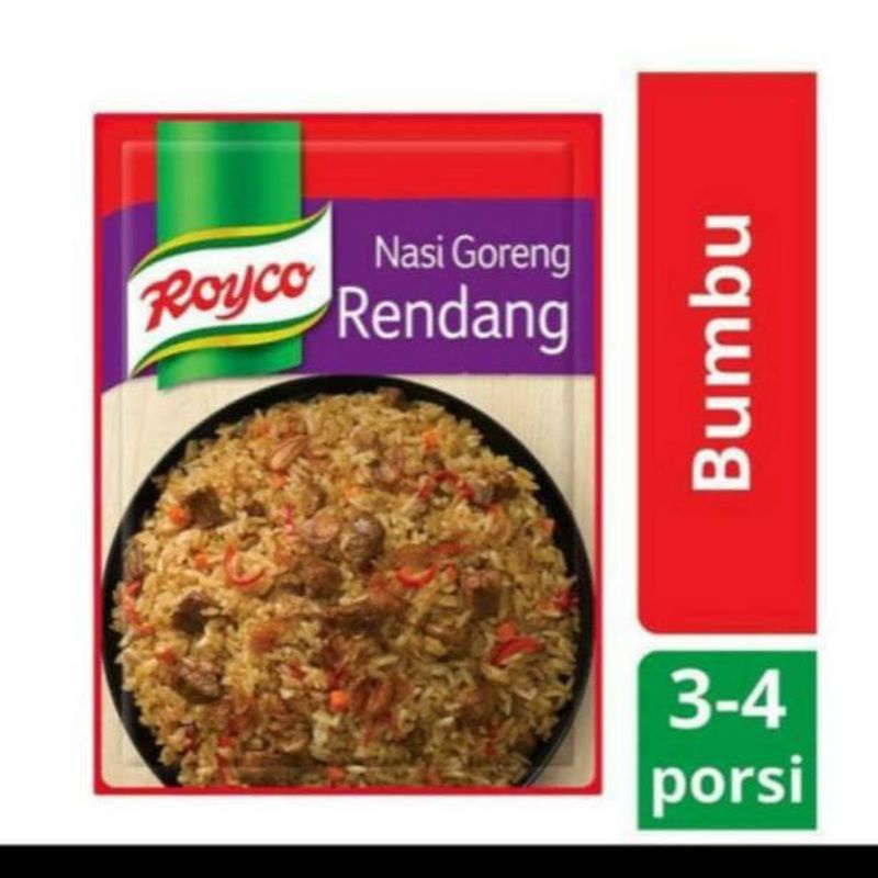 Jual Royco Bumbu Siap Pakai Nasi Goreng Rendang 17g | Shopee Indonesia
