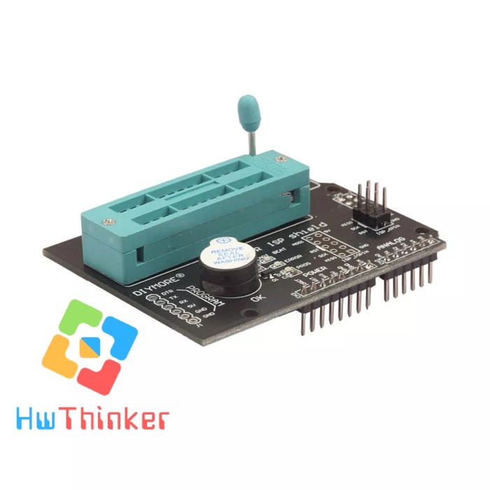 Jual AVR ISP Shield Burning Bootloader Programmer Atmega328P for Arduino | Shopee Indonesia