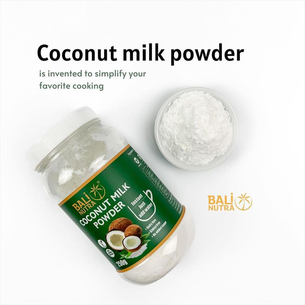 Jual Coconut Milk Powder 250g ( Santan Bubuk Krimer ) Bali Nutra ...