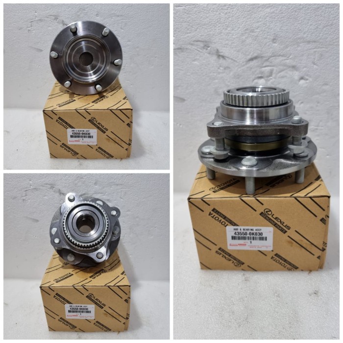 Jual nap roda komplit Hilux Vigo atau Fortuner diesel 43550-0k030 ...