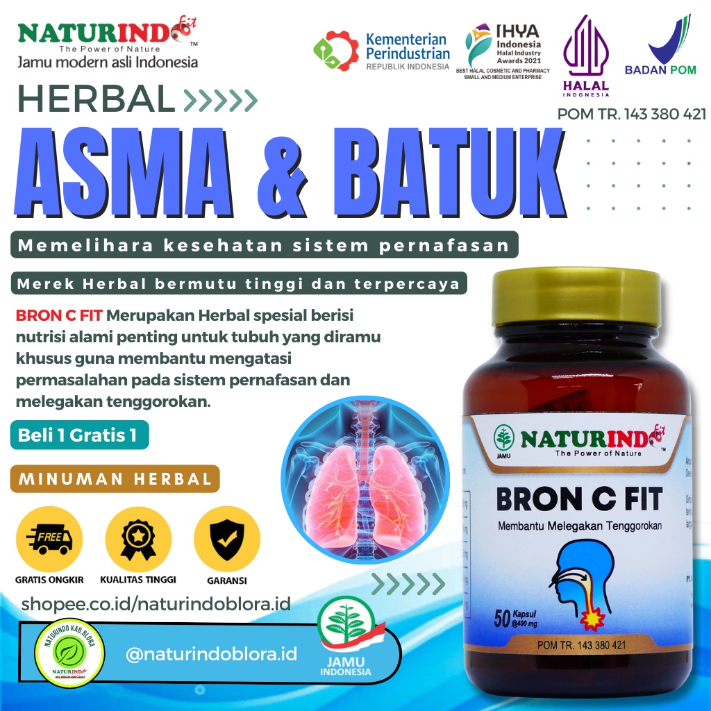 Jual Obat Asma Obat Batuk Kering Berdahak Dan Tidak Berdahak Paru Paru ...