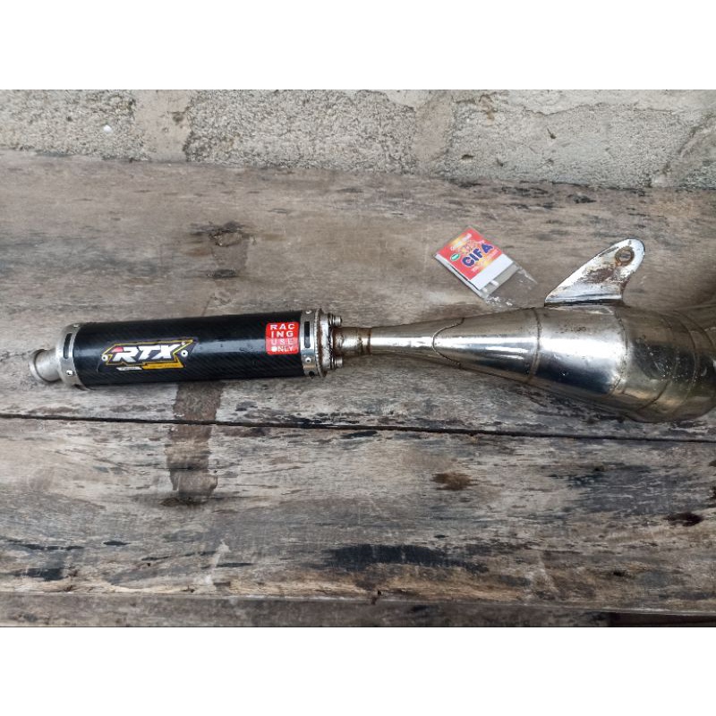 Jual Knalpot RTX pnp Fizr (keadaan second) | Shopee Indonesia