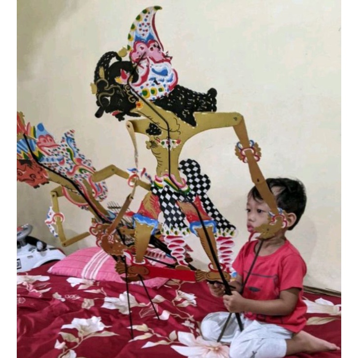 Jual wayang Brotoseno wayang Bratasena duplex karton tebal | Shopee ...