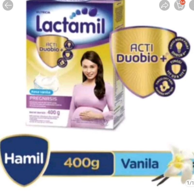 Jual lactamil pregnasis 400g vanilla | Shopee Indonesia