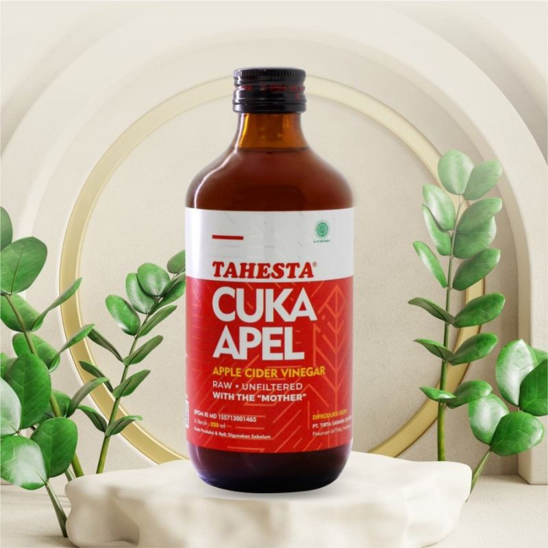 Jual Cuka Apel Tahesta 330 ML Kemasan Baru | Shopee Indonesia