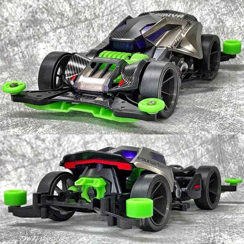 Jual rep tamiya mini 4wd merek daxing razorback fma chassis | Shopee ...