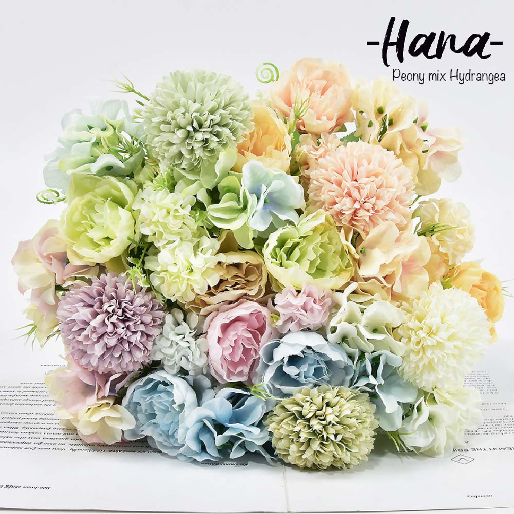 Jual bunga peony artificial buket bunga mawar | Shopee Indonesia