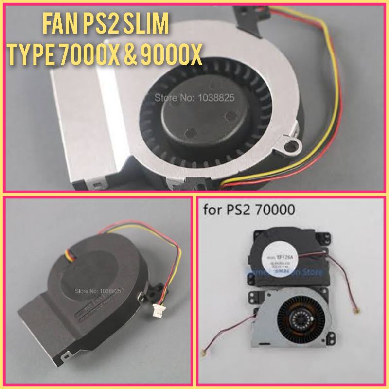 Jual kipas internal ps2 slim fan dalam ps2 slim 7000x 9000x | Shopee ...