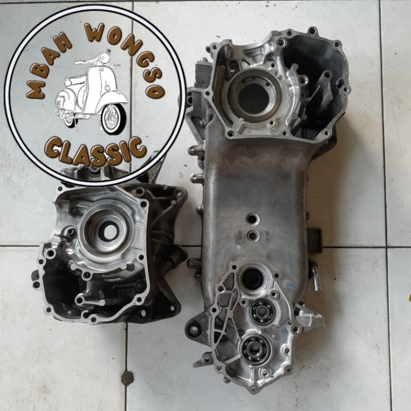 Jual CRANKCASE BLOK KALTER TENGAH KANAN KIRI NOMER MESIN GENIO BAET ...