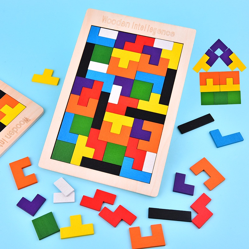 Jual MAINAN EDUKASI / PUZZLE CHUNKY SHAPE / MONTESSORI GEOMETRI ...