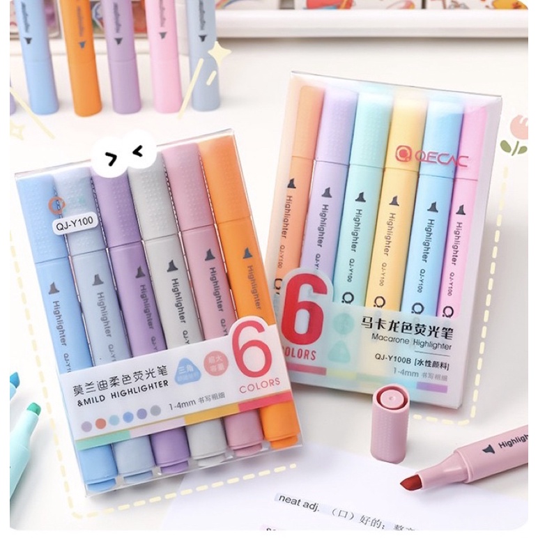 Jual Stabilo pastel set 6 pcs / highlighter / spidol warna HL3 | Shopee ...