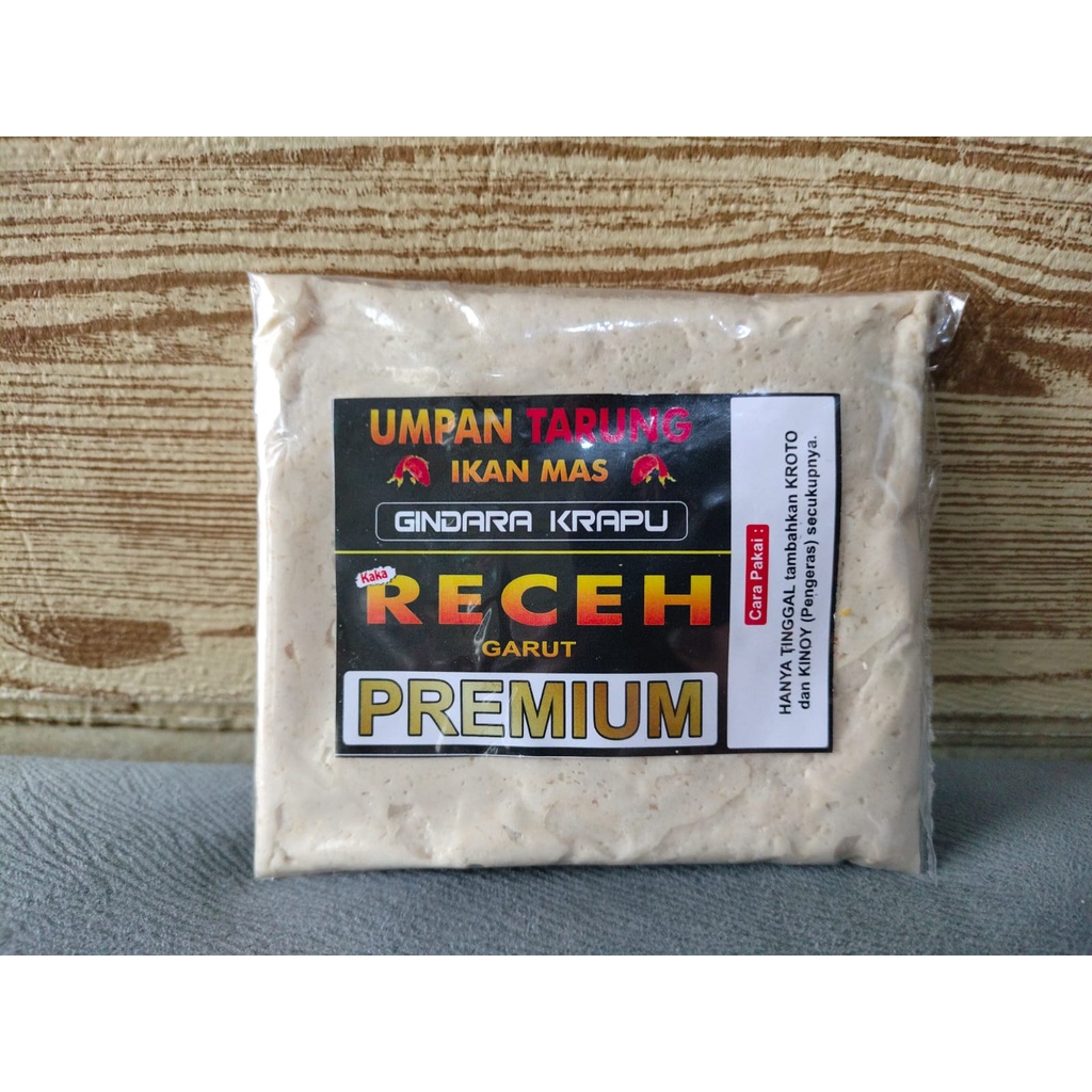 Jual UMPAN JADI IKAN MAS GINDARA KRAPU PREMIUM 100 GRAM SIAP PAKAI ...