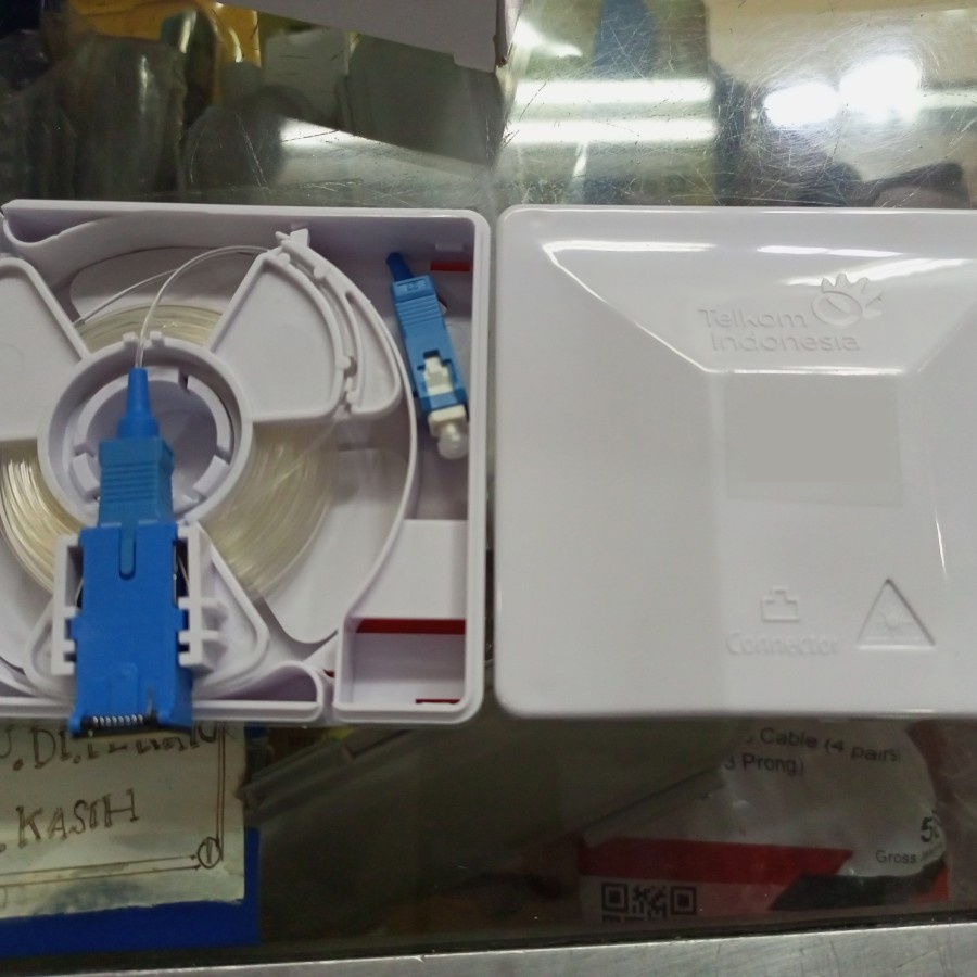 Jual Roset 1 Core OTP + Adapter Solid dan Pigtail Lengkap Satu Set ...