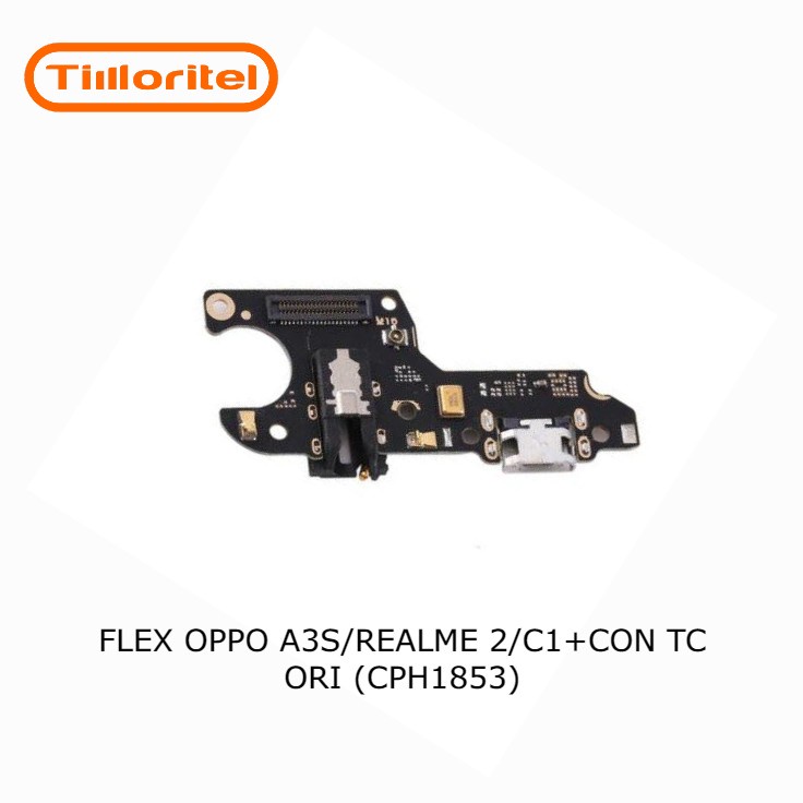 Jual FLEX OPPO A3S/2/C1+CON TC ORI (CPH1853) | Shopee Indonesia