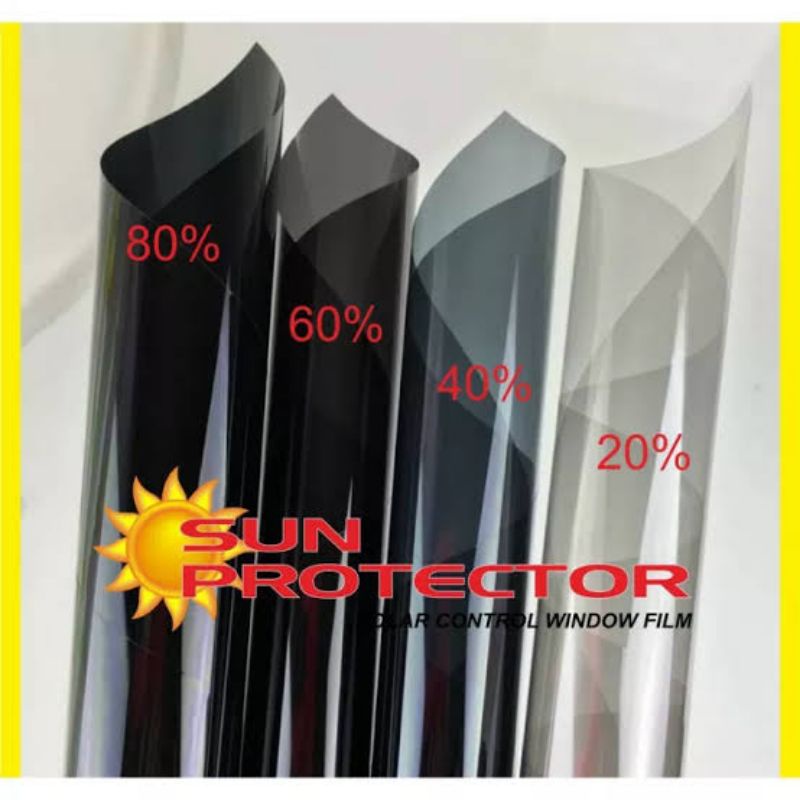 Jual Sticker Kaca Film Hitam Riben Sun Protect Lebar 150cm | Shopee ...