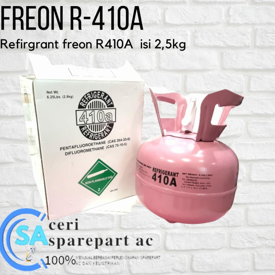 Jual REFRIGERANT R410A FREON AC tabung mini isi 3KG R410 | Shopee Indonesia