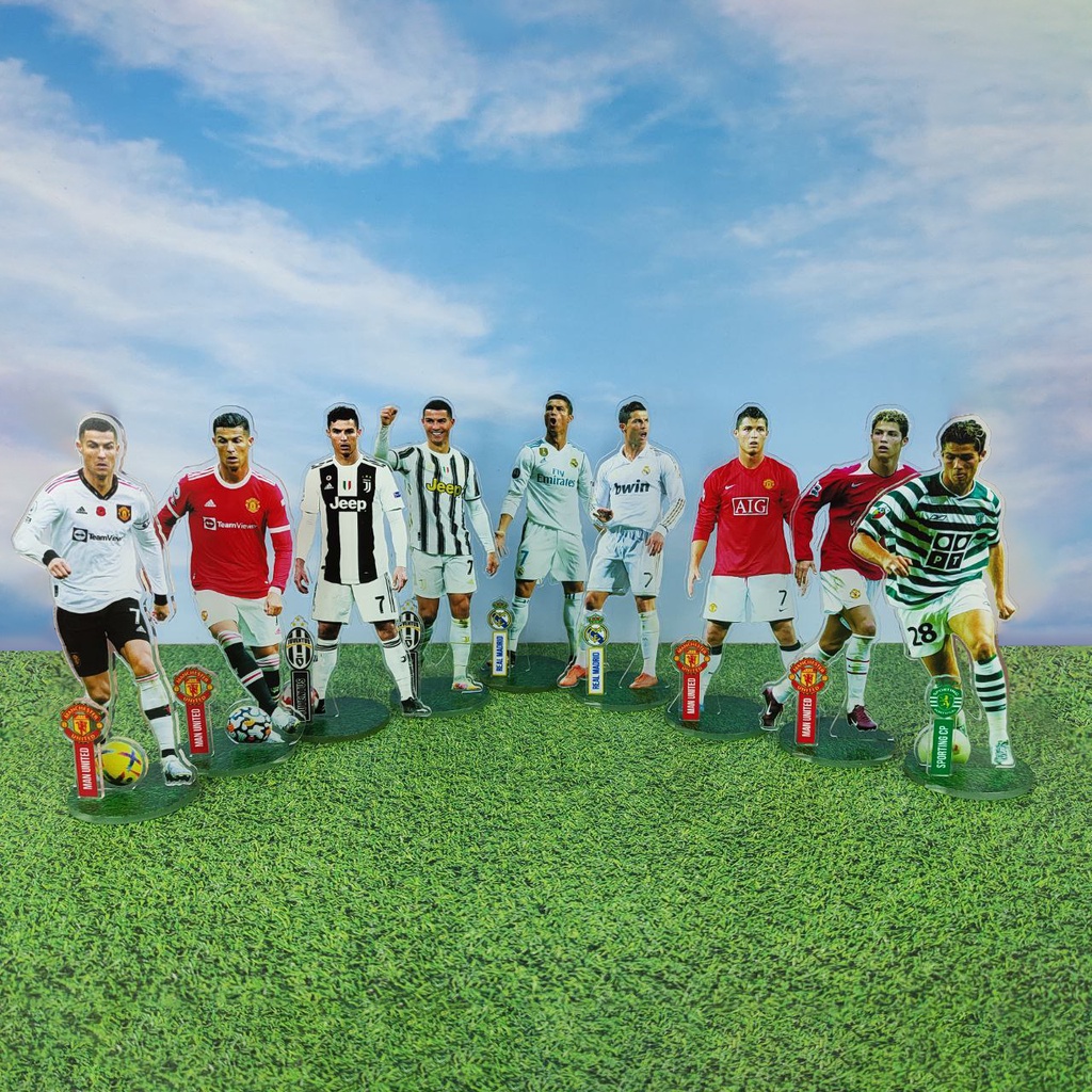 Jual SERIES SET BUNDLE !!! Standee Action Figure Karir Cristiano ...